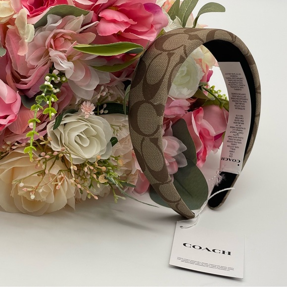 Coach | Accessories | Coach Signature Headband | Poshmark